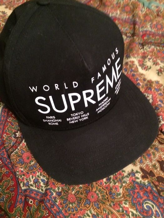Supreme World Famous Supreme 5-Panel | Grailed