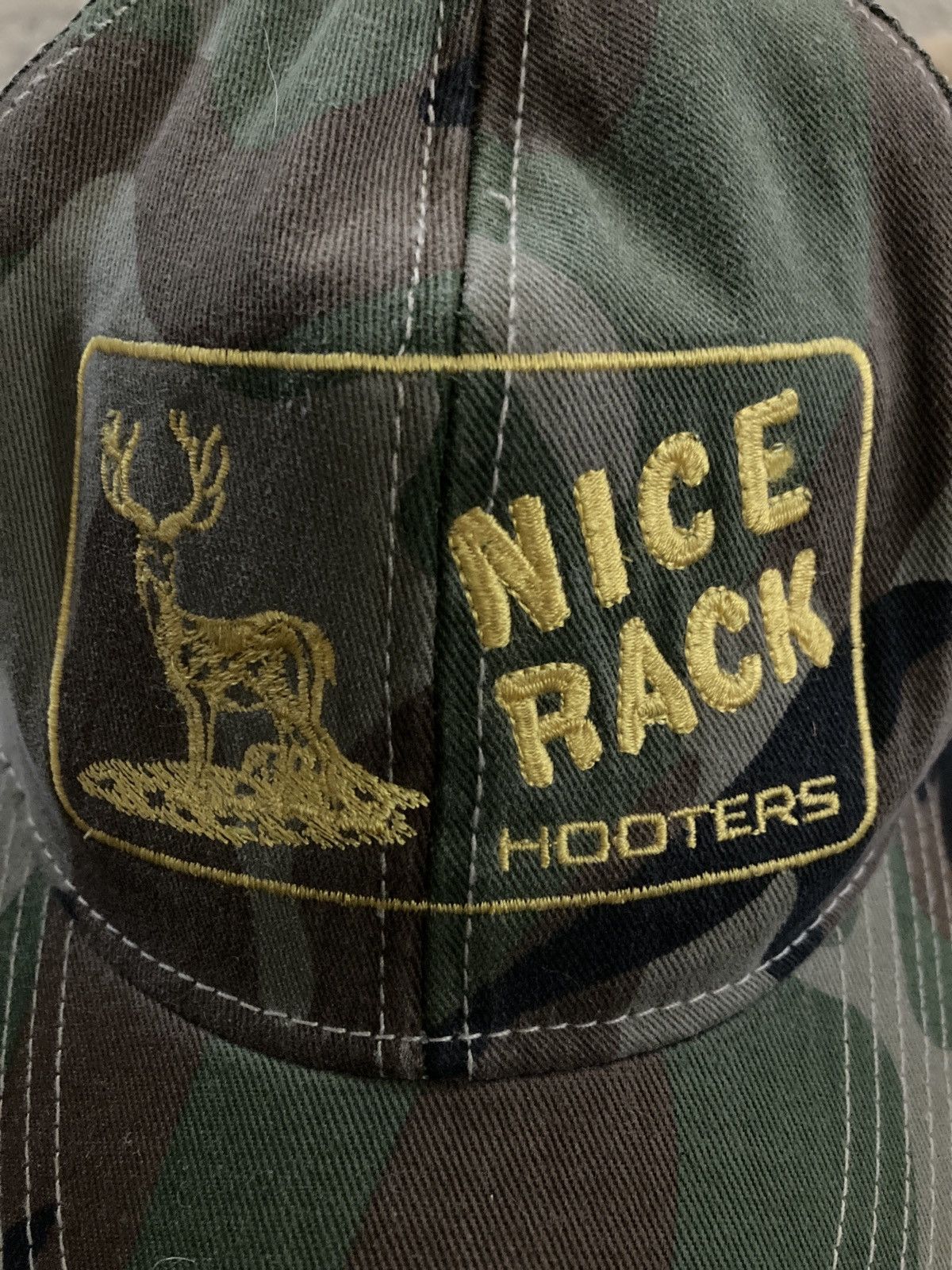 Alternative Apparel × Hat × Snap Back Snapback Trucker Camo Hooters Nice Rack Hat Cap deer buck ...