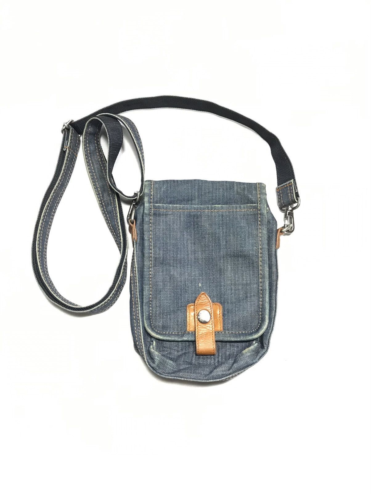 Japanese Brand INED Japan Hip/Sling Denim Bag | Grailed