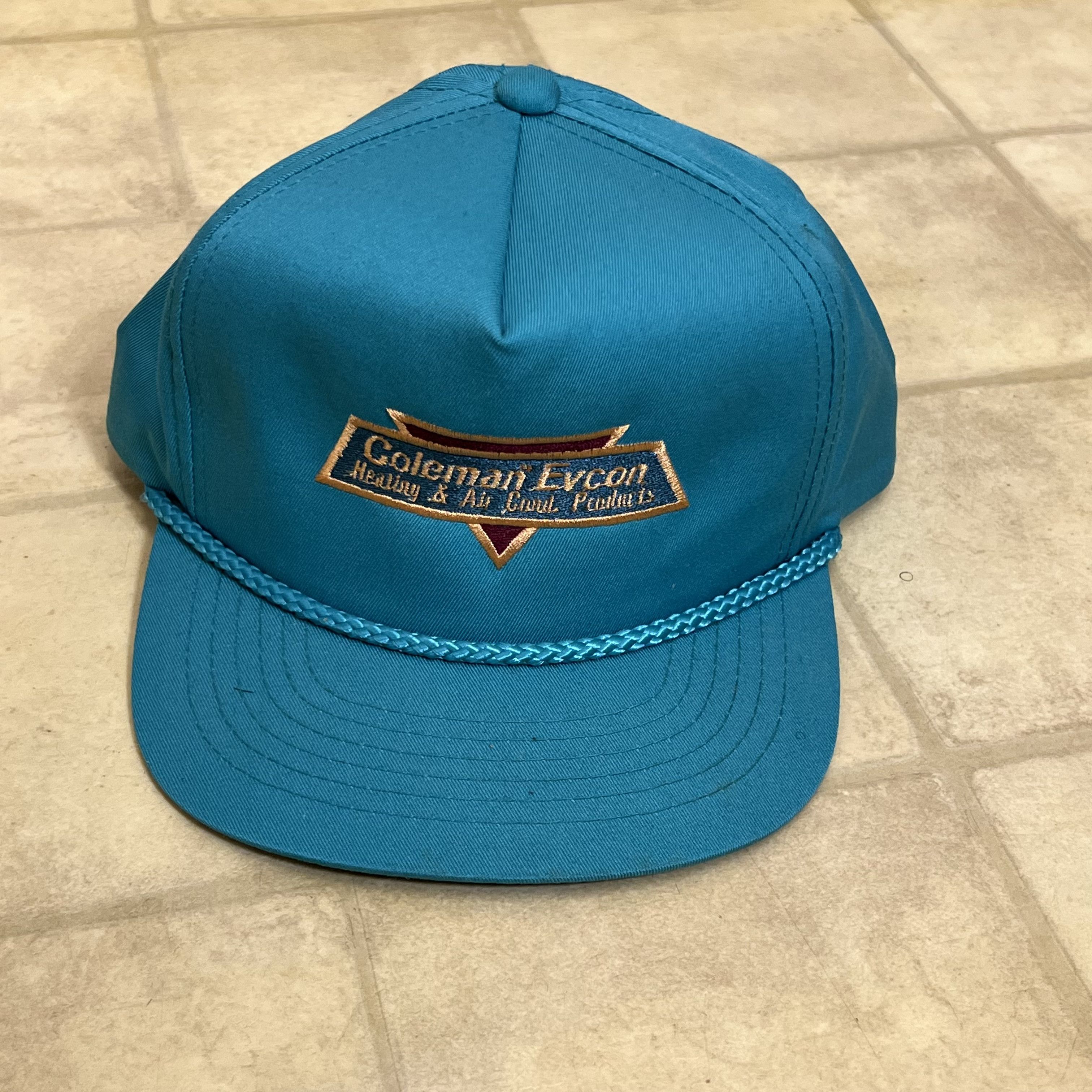 Vintage 90’s Vintage Coleman Evcon Heating and A/C Trucker Hat | Grailed