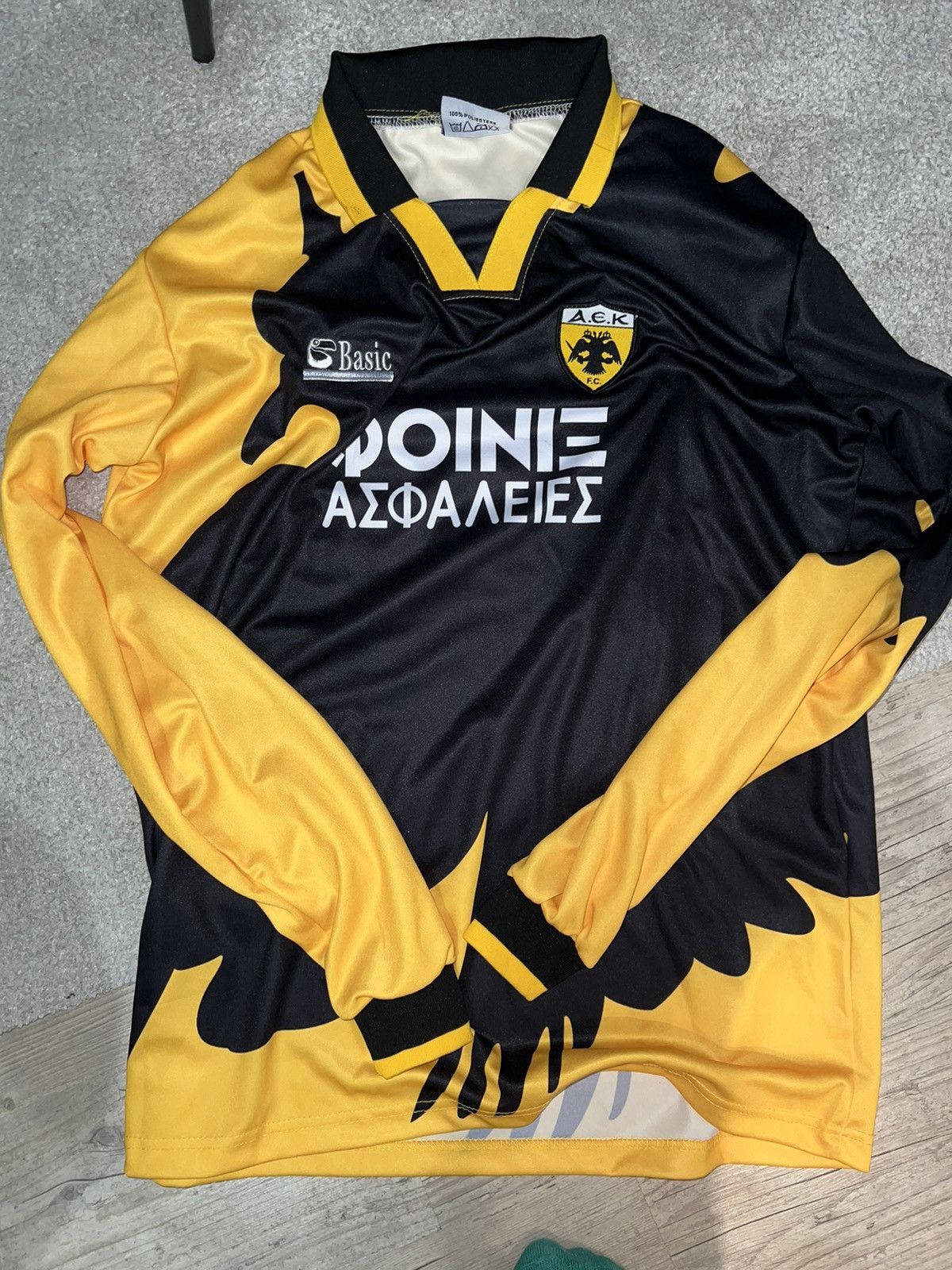 Basic Editions × Vintage Aek Athens Jersey 1994 champions league ...