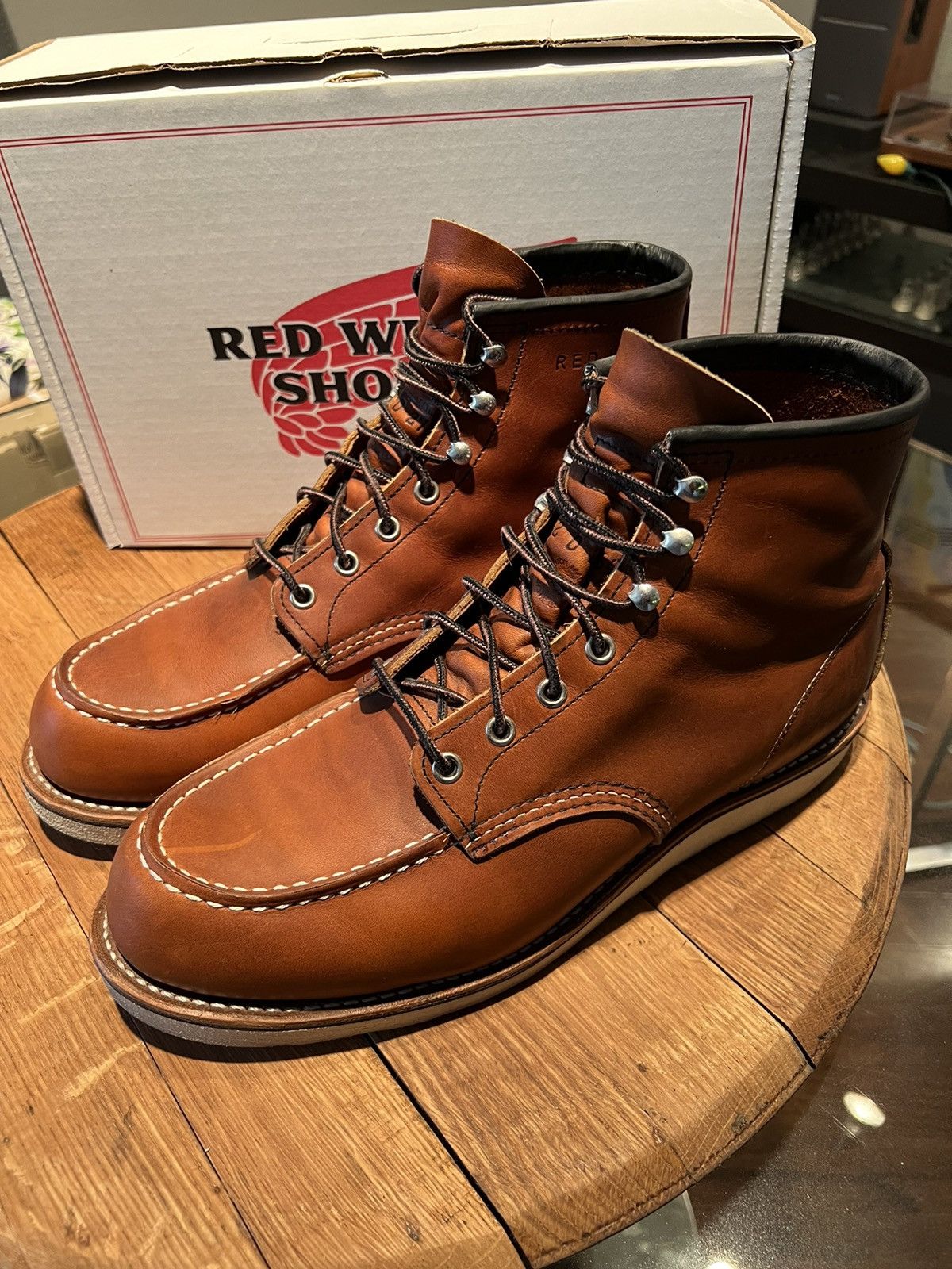 Red Wing 87519 Limited Edition Classic Moc Toe | Grailed