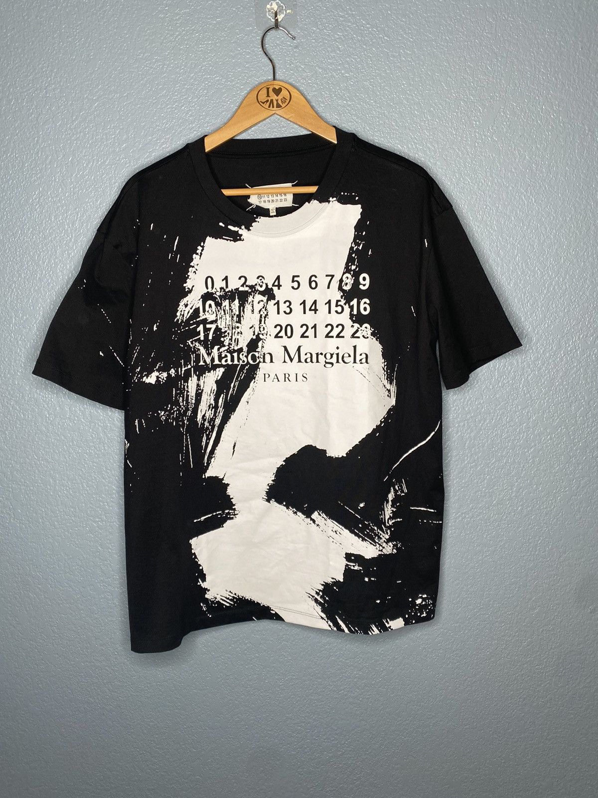 Designer × Maison Margiela × Streetwear Mason Margiela Numbers Tee ...