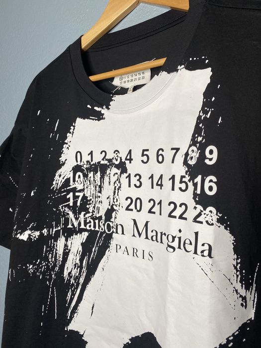 Maison Margiela Mason Margiela Numbers Tee | Grailed