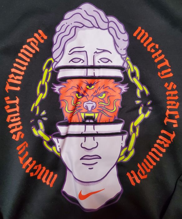 Nike Nike "Mighty Shall Triumph Barriers Will Fall" Hoodie | Grailed