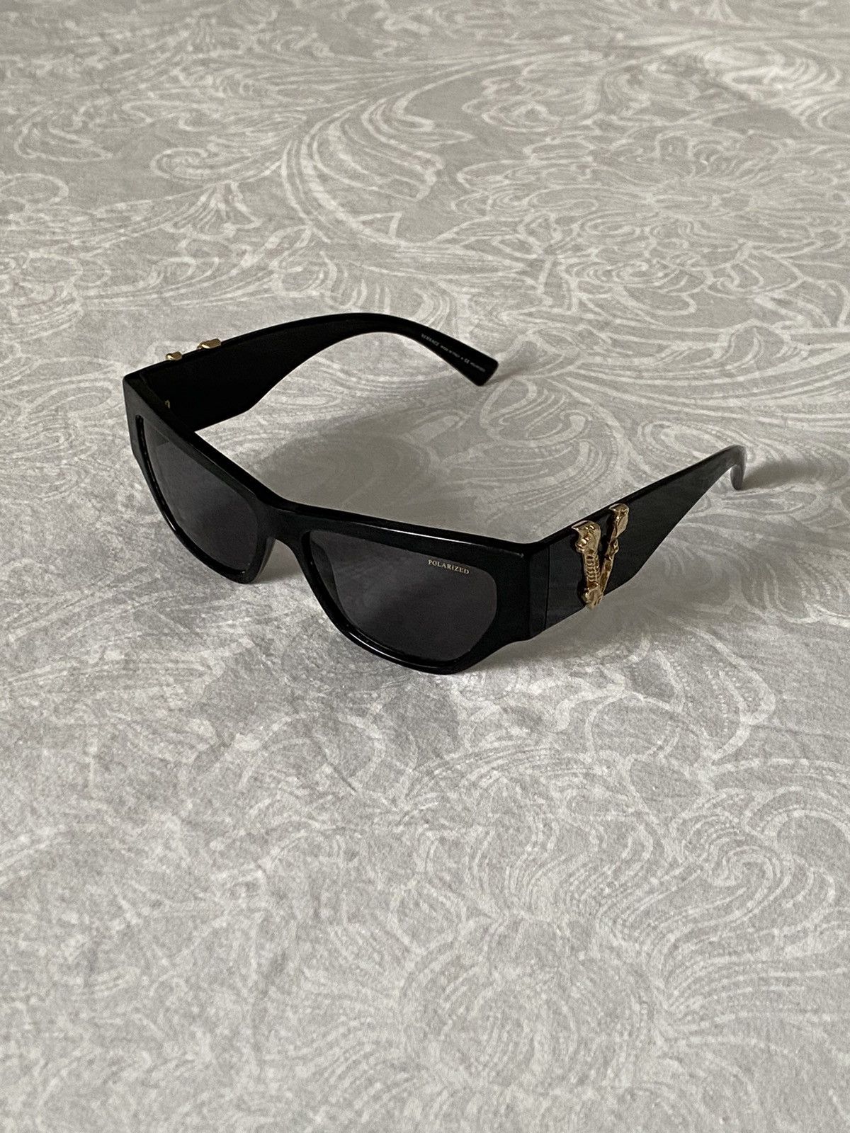 Versace “V” Sunglasses | Grailed