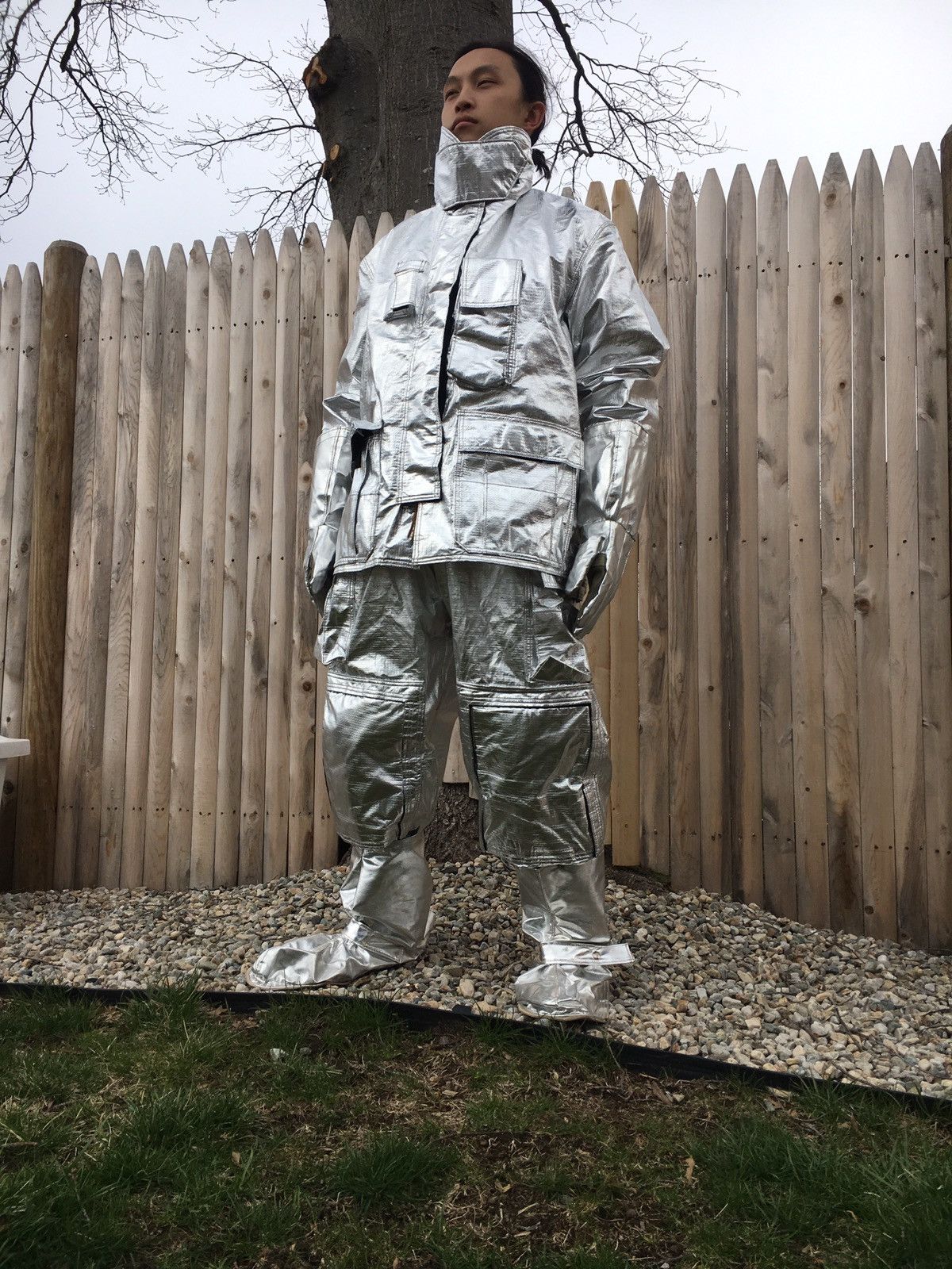 Vintage GLOBE Vintage Aircraft Rescue Firefighter Suit | Grailed
