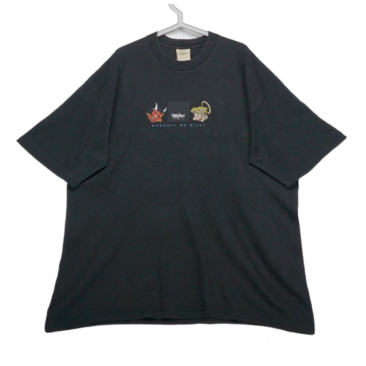 Made In Usa × Mossimo × Vintage Vintage Mossimo Naughty or Nice T-shirt ...