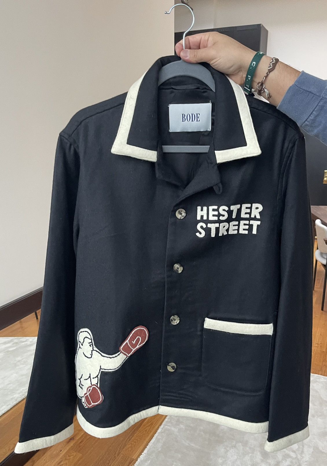 Bode Bode Hester street boxing jacket | Grailed