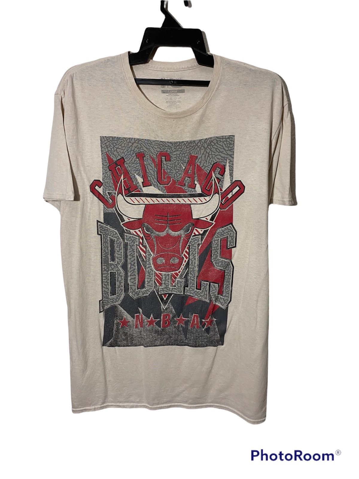 Japanese Brand × NBA chicago bulls x nba x big printed logo | Grailed