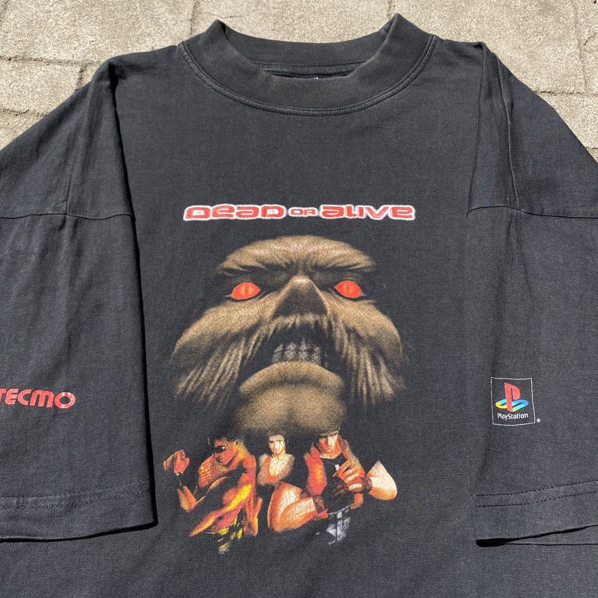 Vintage ‘90s Dead Or Alive Video Game Promo Tee Shirt Euro DOA | Grailed