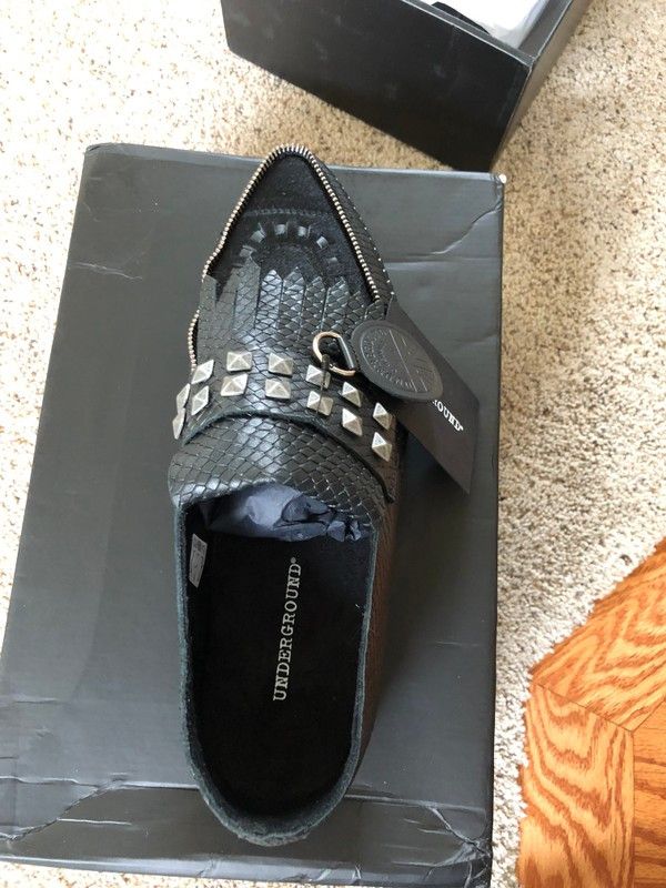 Other Custom Snake Skin & Pony Hair Creeper | Grailed