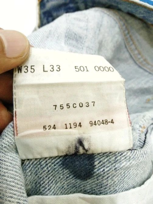 Vintage 90s Vintage Levi's 501 Jeans Made In USA Light Wash 33x30 | Grailed