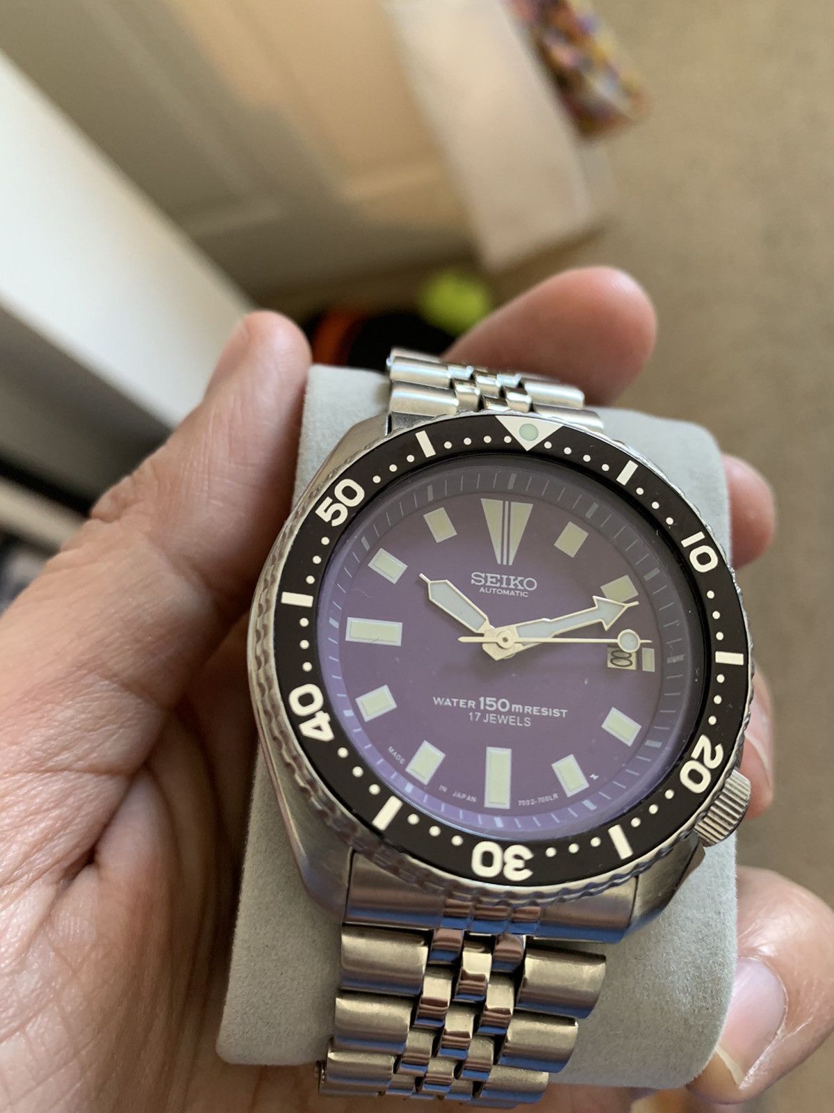 Seiko Seiko Mod Watch - custom purple face | Grailed