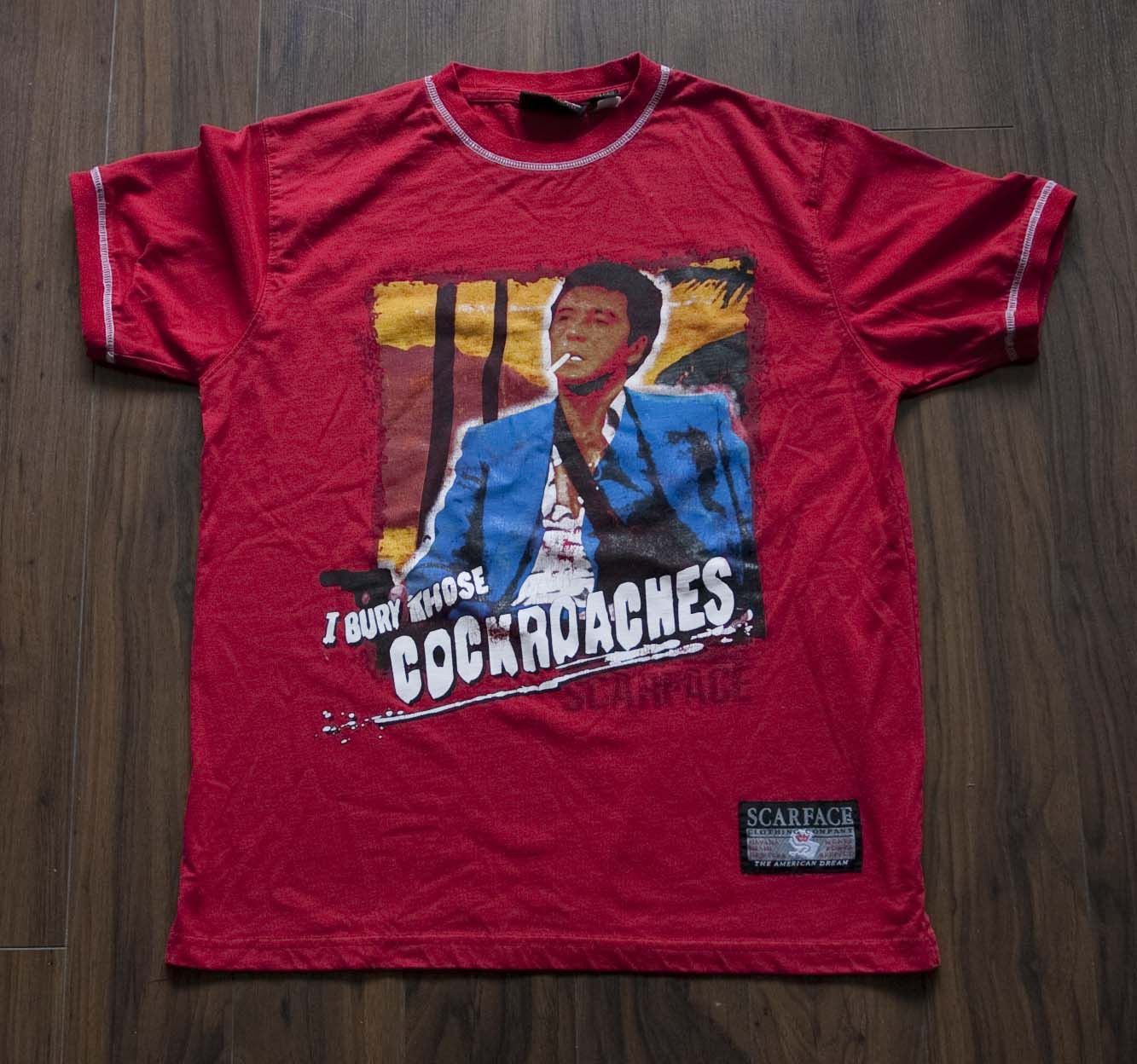 Movie × Vintage Scarface Clothing Co. T Shirt Vintage Al Pacino Movie ...