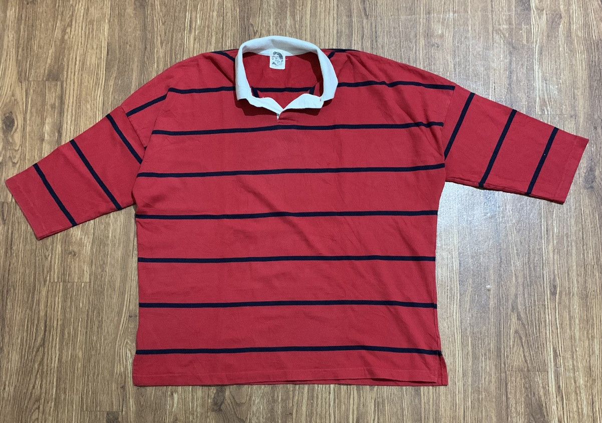 The Real McCoy's Rugby McCoys Stripe Reglan | Grailed