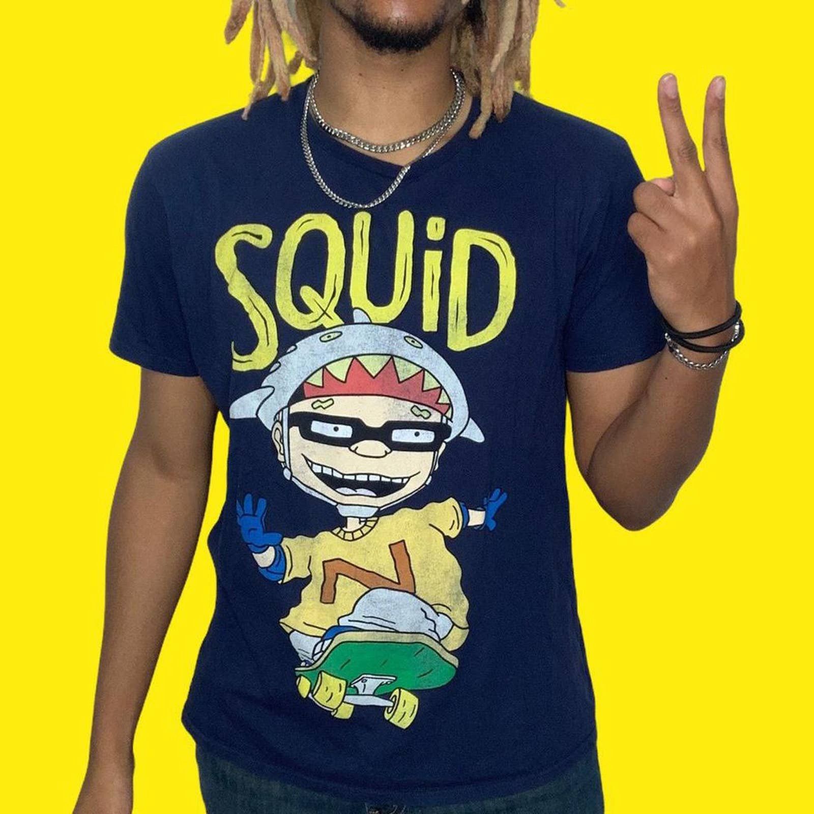 Nickelodeon Rocket power squid tee | Grailed