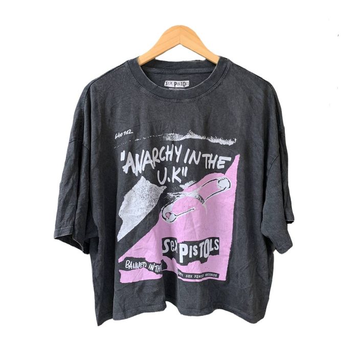 Archival Clothing Rare Sex Pistols Anarchy In Uk Punk Loose Tshirt