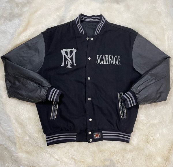 Vintage RARE Scarface Reversible Jacket | Grailed