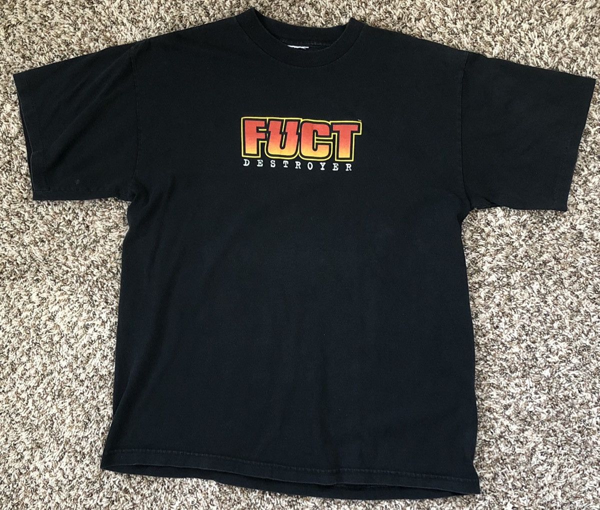Fuct Band tee x vintage fuct destroyer | Grailed