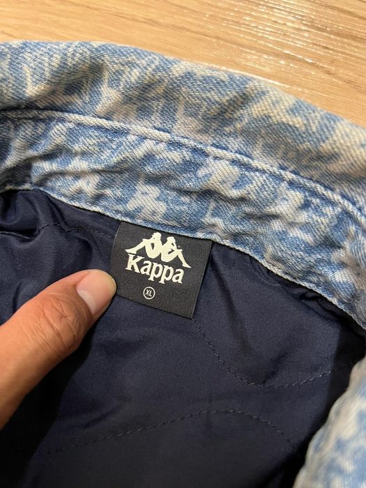 Kappa Oversized KAPPA Monogram Jeans Jacket | Grailed