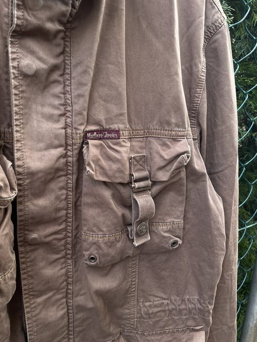 Vintage Marlboro Classic Work Jacket Vintage Brown | Grailed