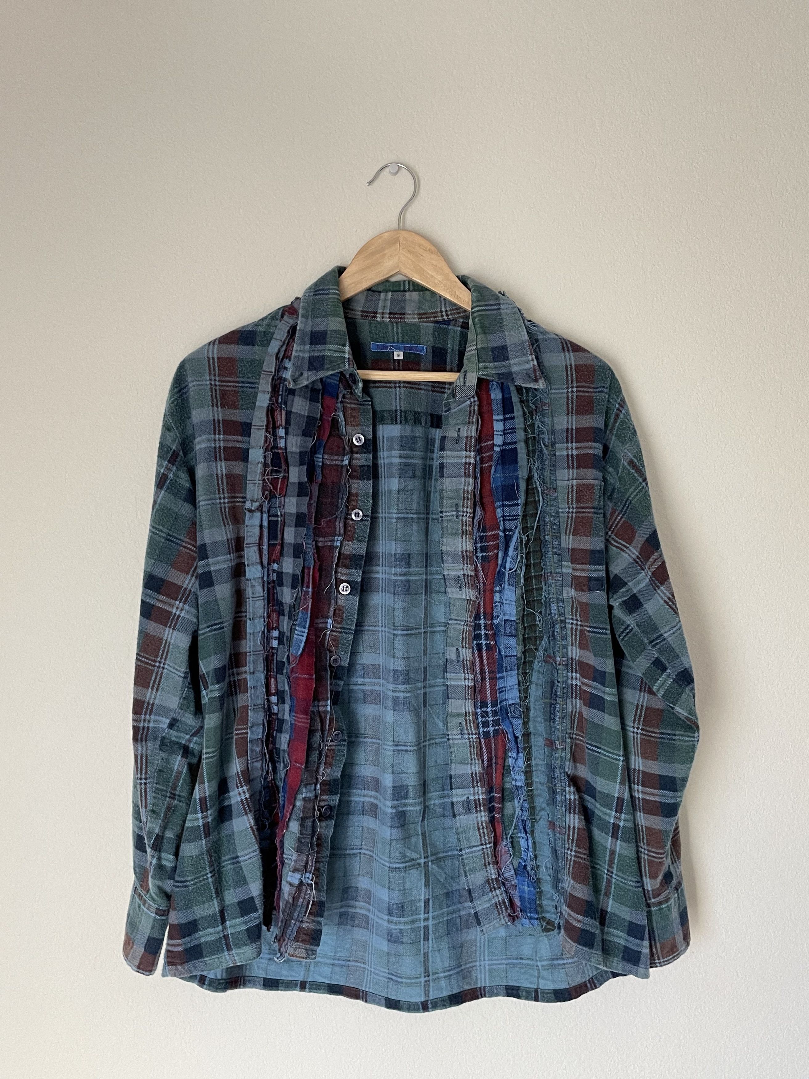 Needles Rebuild by Needles 7 Cut Flannel | Grailed