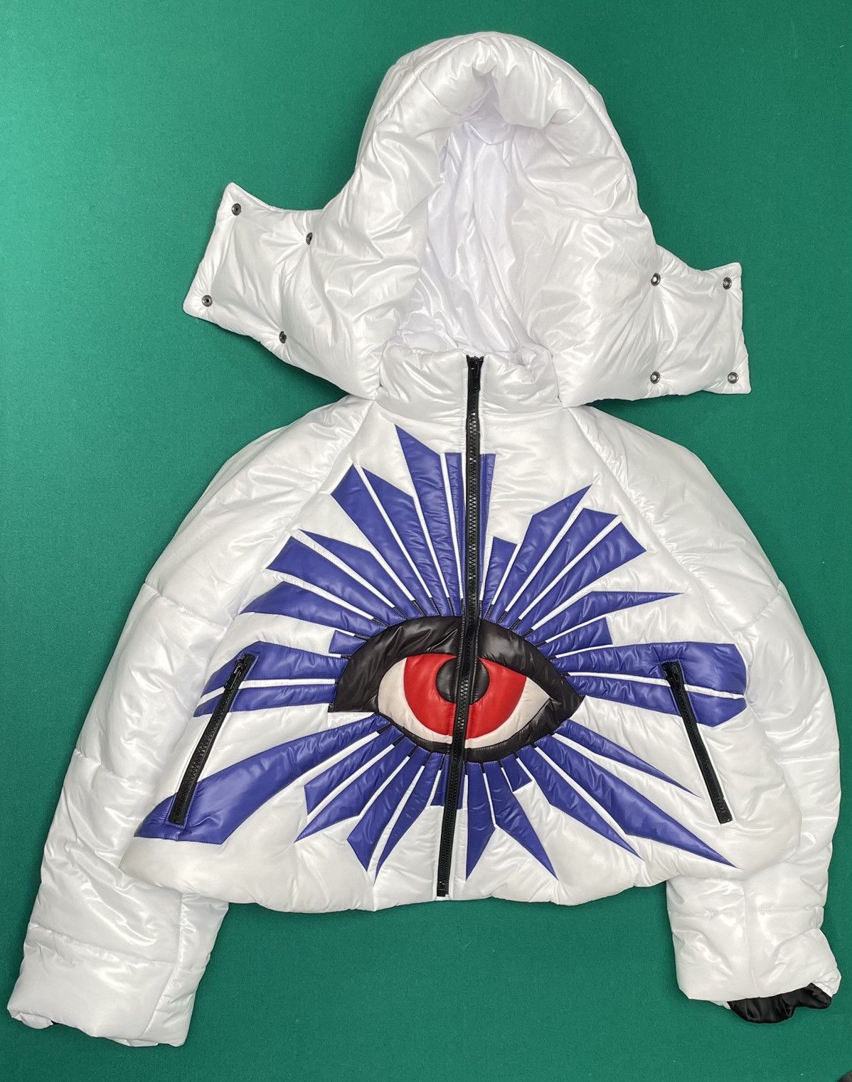 Designer × House of Errors HOUSE OF ERRORS ALL-SEEING PUFFER COAT | Grailed