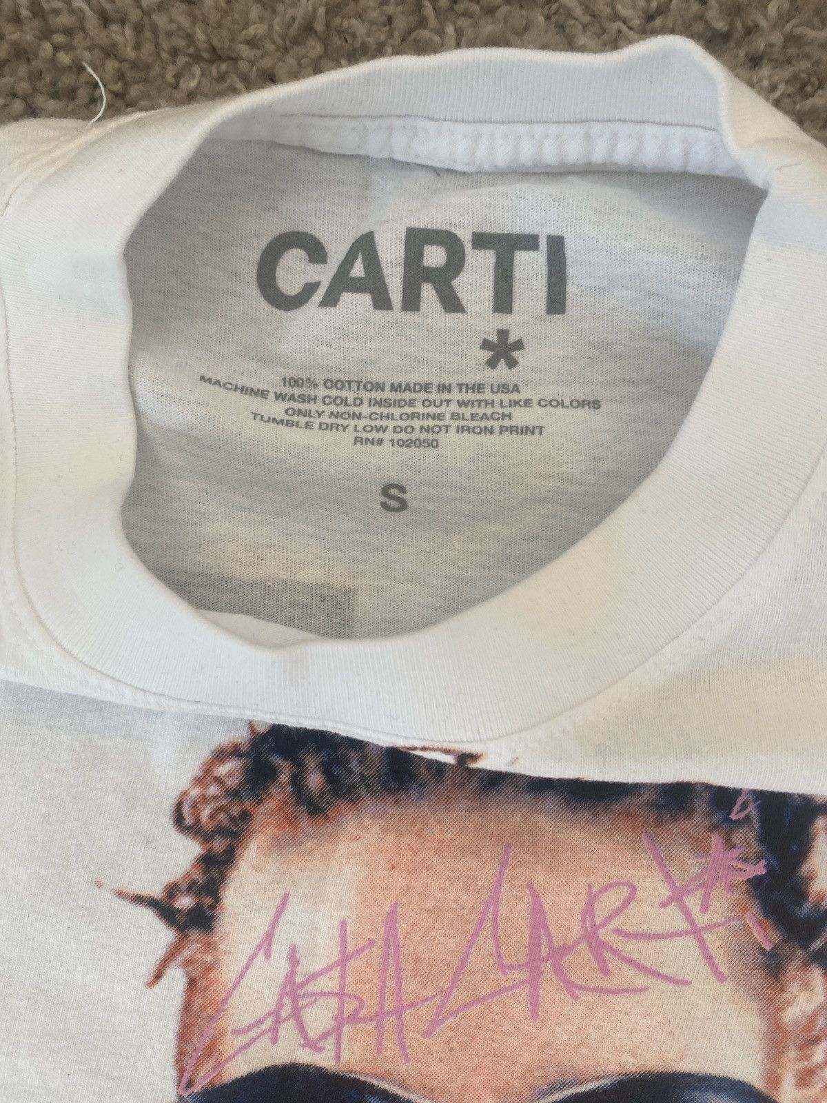 Playboi Carti Playboi Carti ‘US SUMMER TOUR’ Merch Tee | Grailed