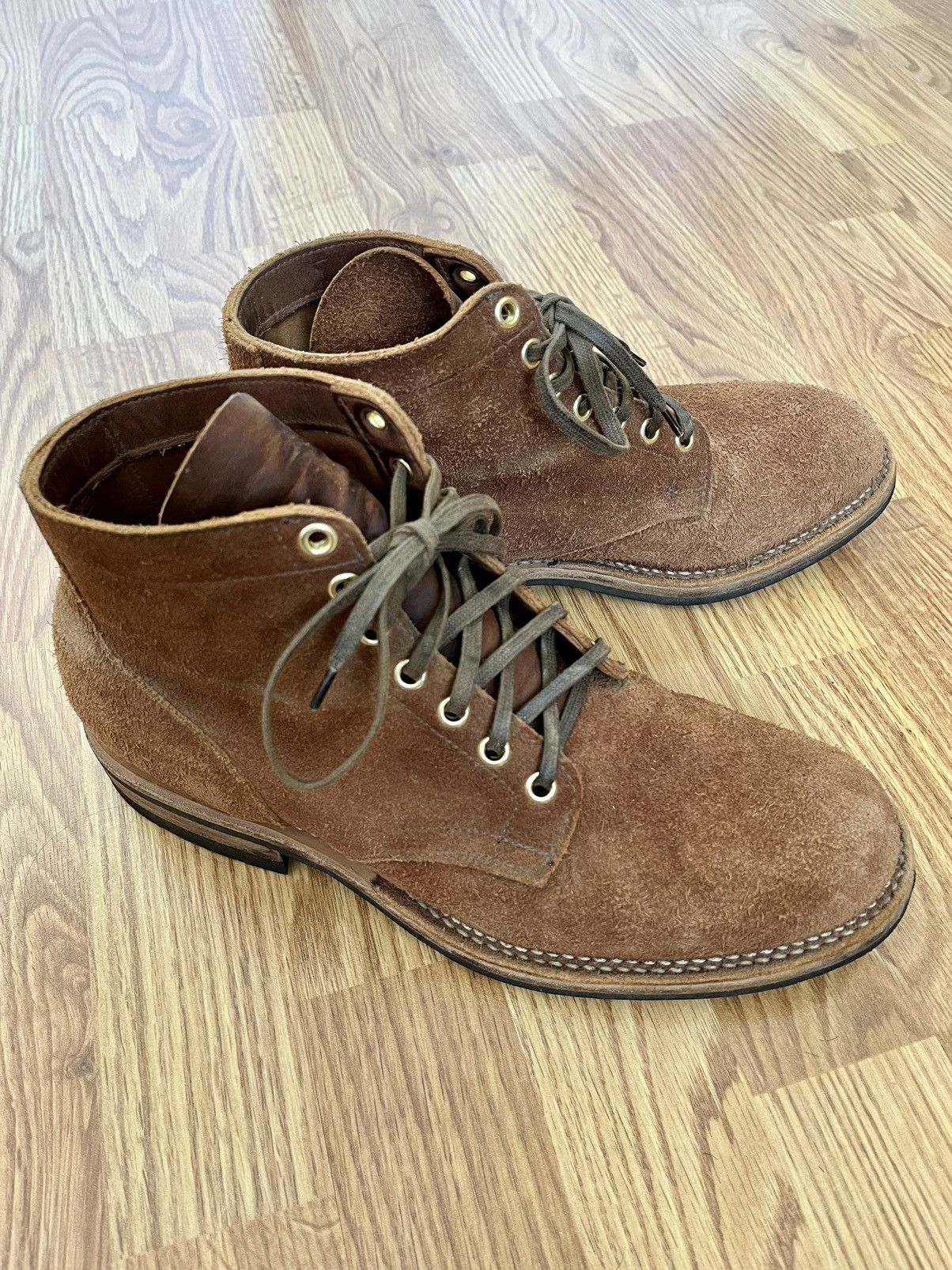 Viberg Aged Bark Roughout Viberg 7.5 1035 | Grailed