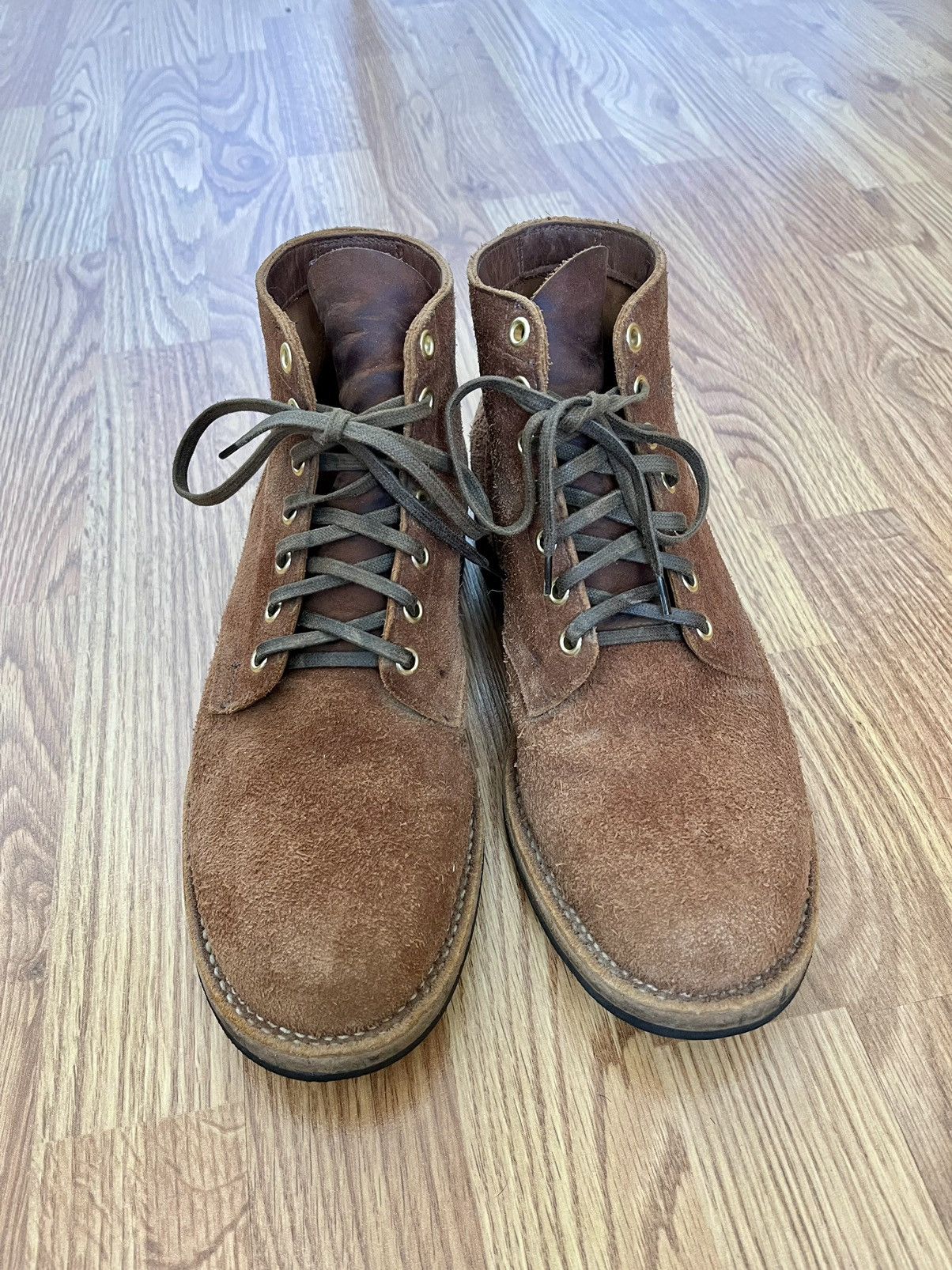 Viberg Aged Bark Roughout Viberg 7.5 1035 | Grailed