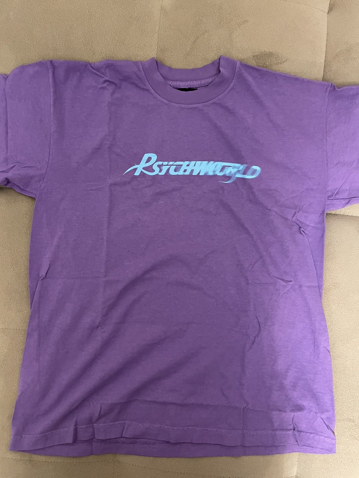 Psychworld Psychworld Motion Purple Logo Shirt Medium | Grailed