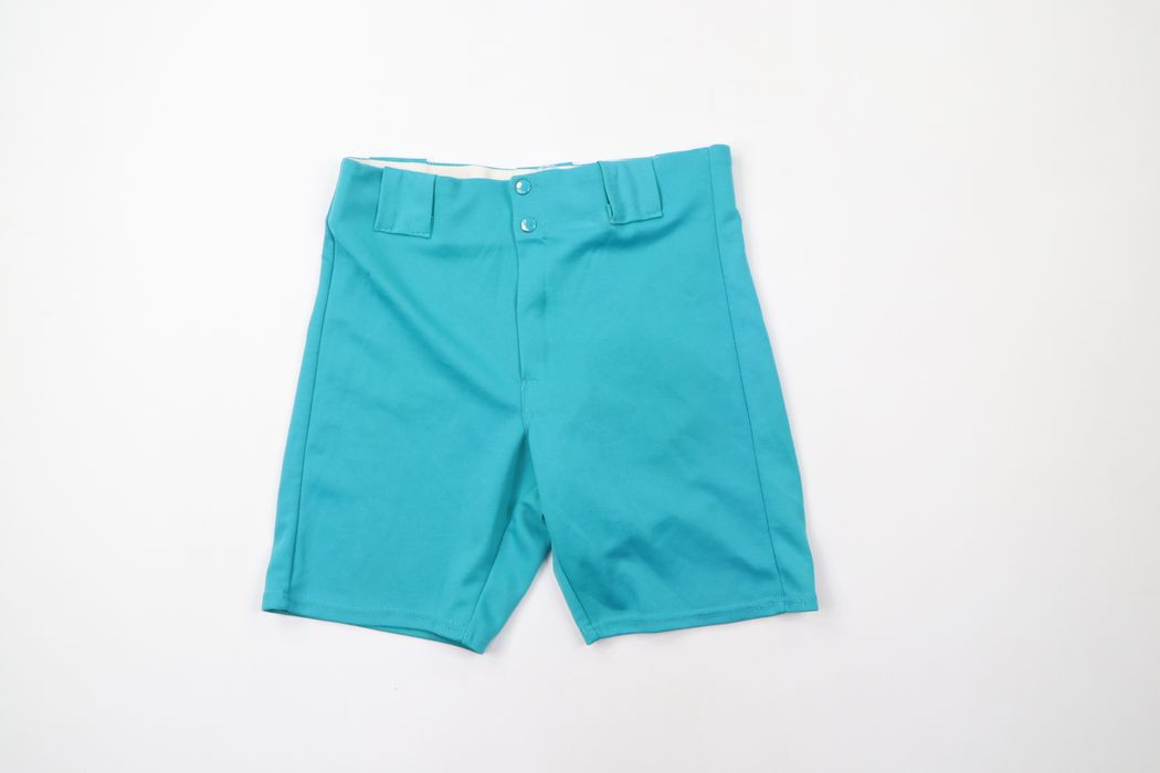 Vintage Vintage 80s Rockabilly Coach Coaches Shorts Teal Blue USA | Grailed