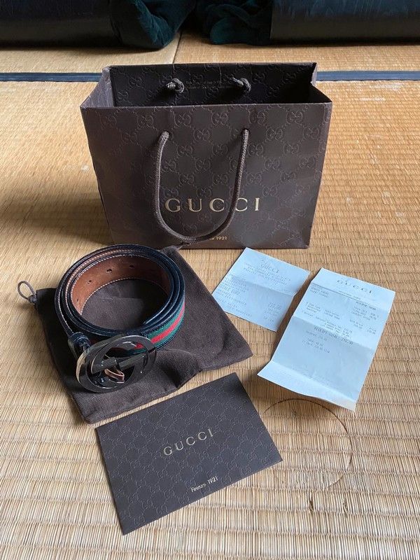 Gucci Gucci Belt w. Receipt | Grailed