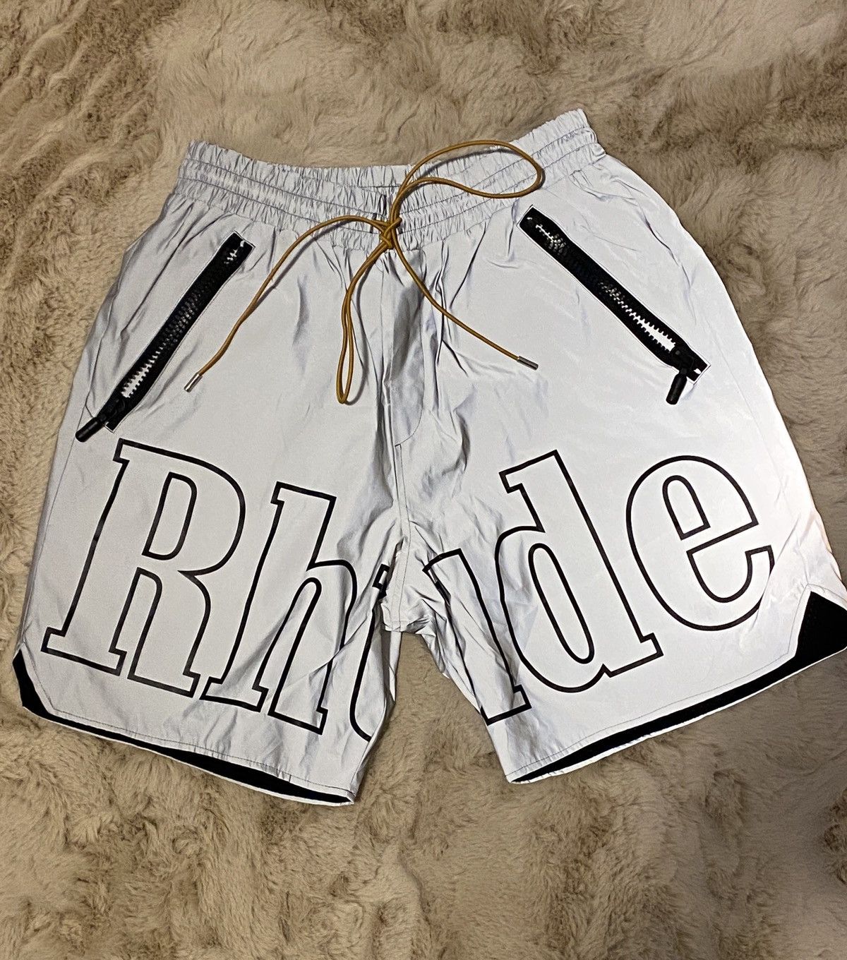 Rhude Rhude Reflective Shorts 3M | Grailed