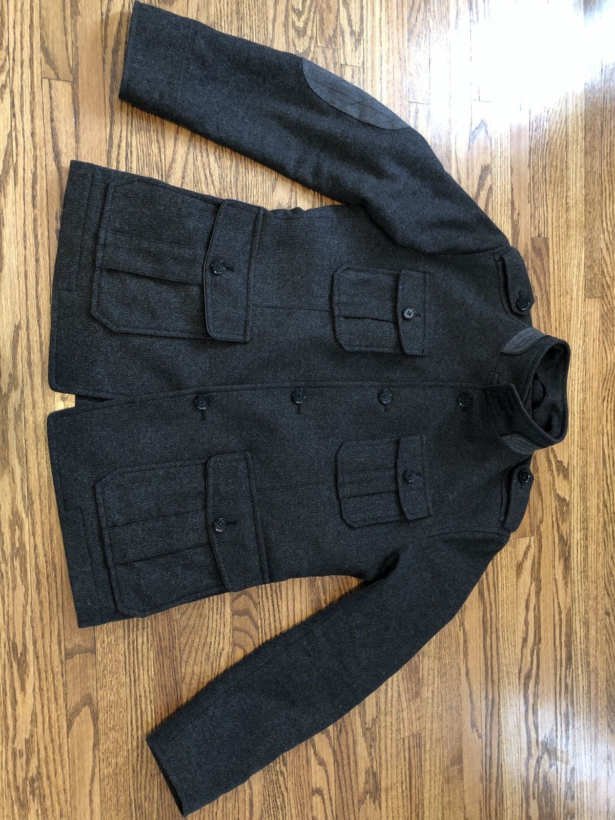 Hugo Boss Hugo Boss Colbit Men US 42R or ~L Wool Blend Military Coat ...