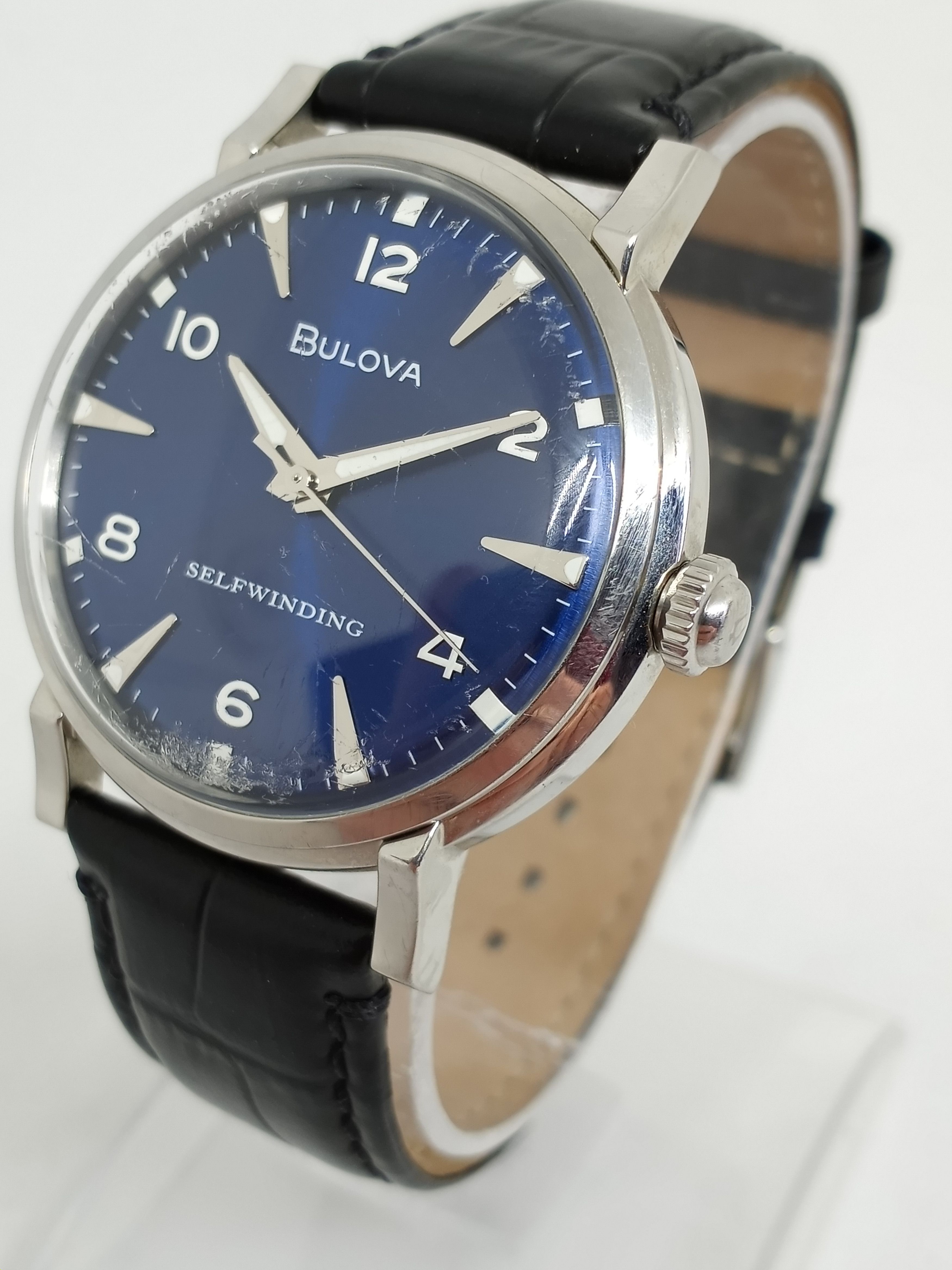 Bulova Bulova American Clipper 96A242 Men's 39mm Automatic Watch | Grailed