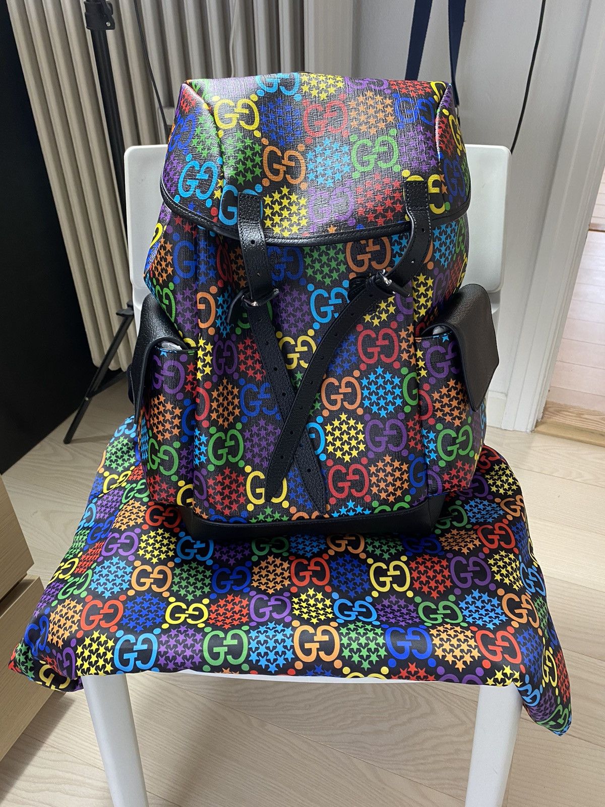 Gucci Gucci GG Psychedelic Monogram Backpack | Grailed