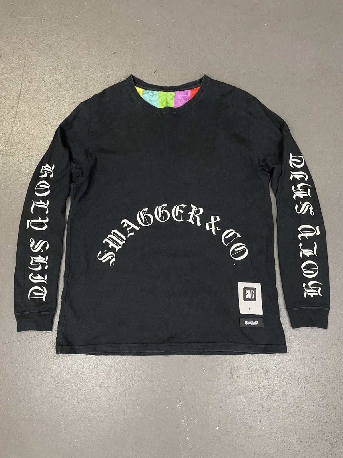 Phenomenon × Swagger SWAGGER Holy Shit Longsleeve Shirt Size Large ...