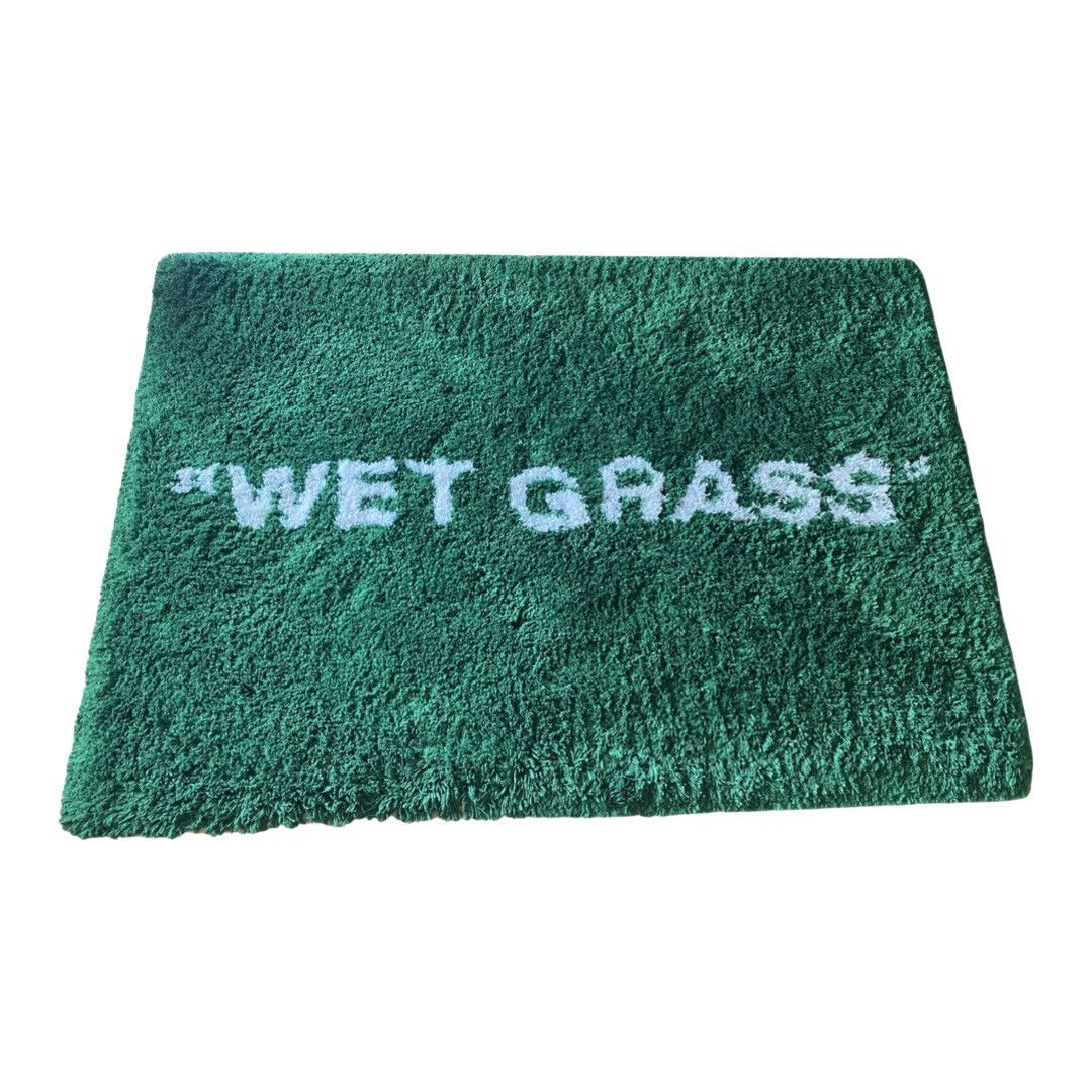 Ikea × Virgil Abloh Ikea Virgil Abloh Wet Grass Rug | Grailed