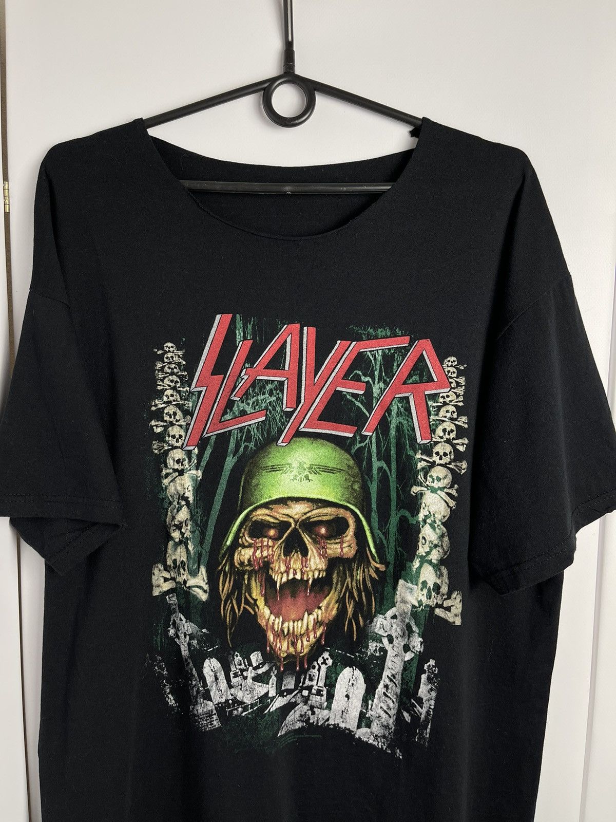 Slayer × Tour Tee × Vintage Slayer vintage tour tee t-shirt Slayer × Tour Tee × Vintage Slayer vintage tour tee t-shirt