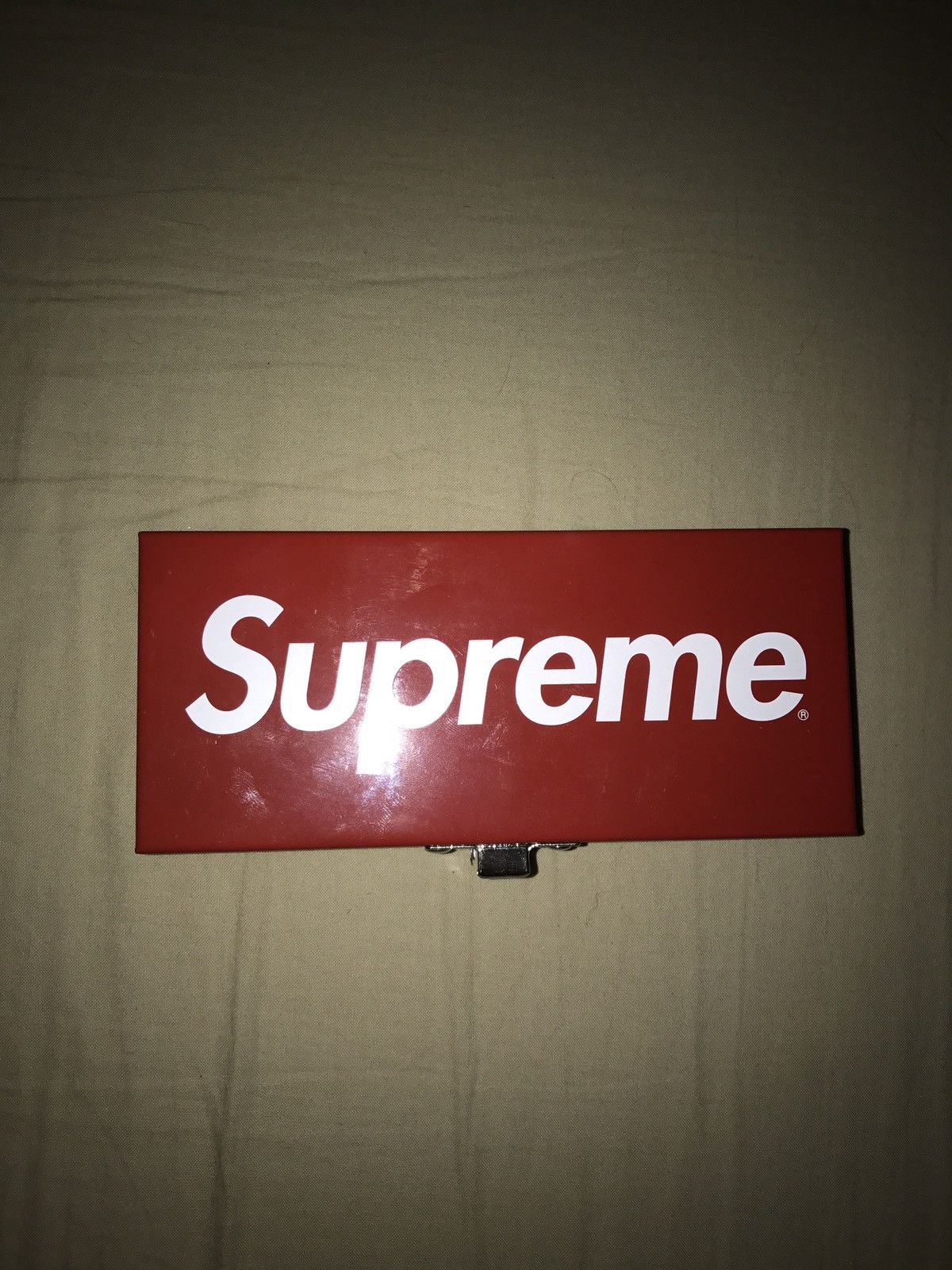 Supreme Small Metal Storage Box | Grailed