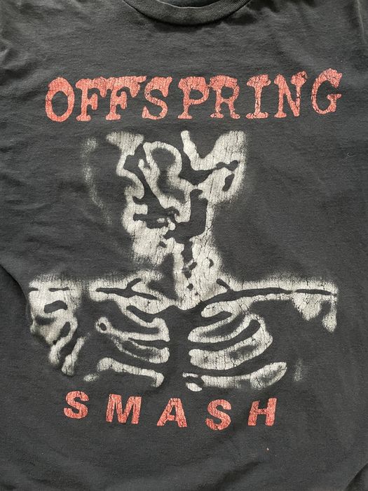 Vintage OFFSPRING SMASH SKELETON TEE | Grailed