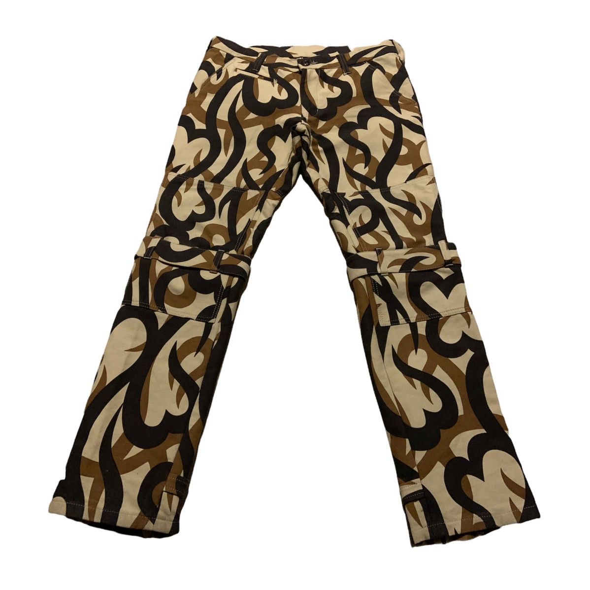 Number (N)ine AW04 Tribal Camo Bondage Pants | Grailed