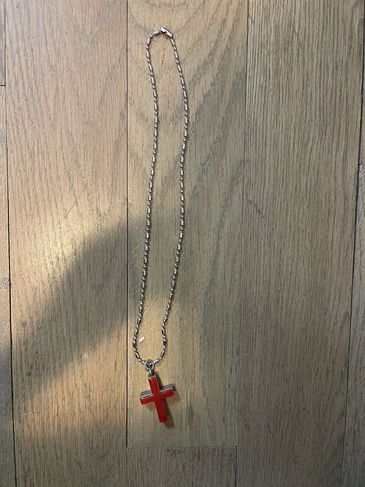 Undercover Undercover 98AW leaf cross pendant | Grailed