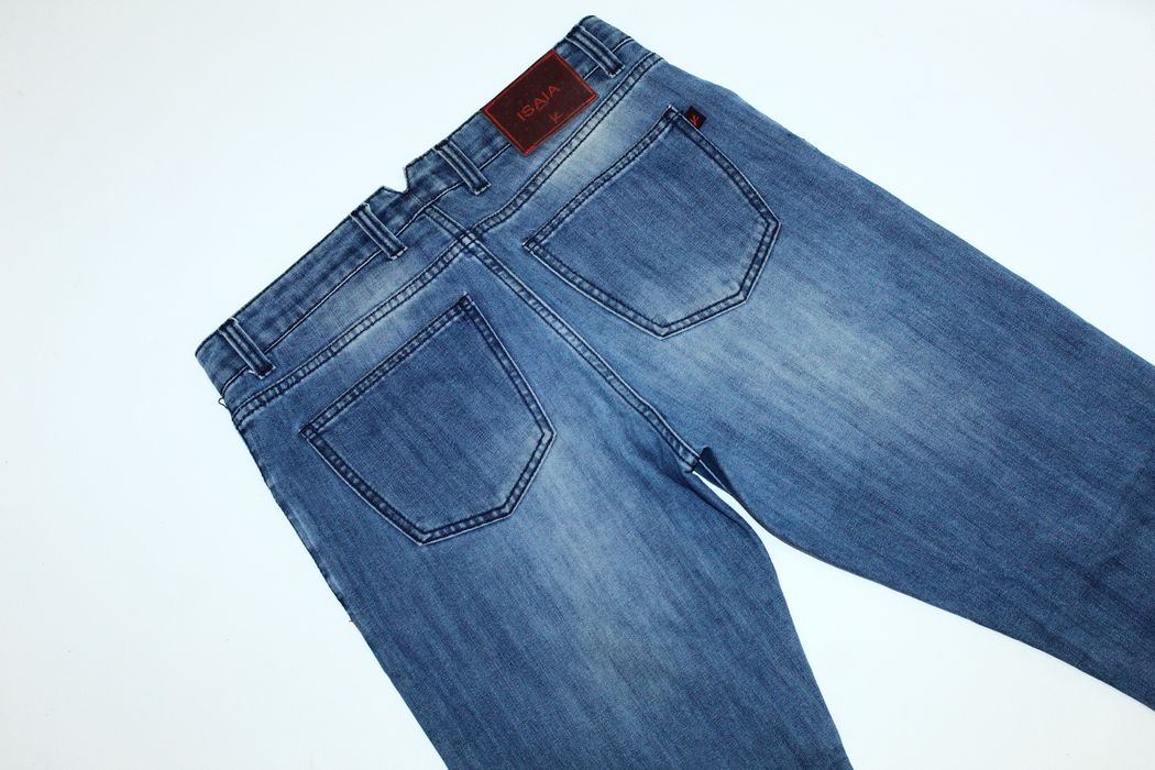 Isaia Isaia Napoli Self-Edge Twill Denim Jeans | Grailed