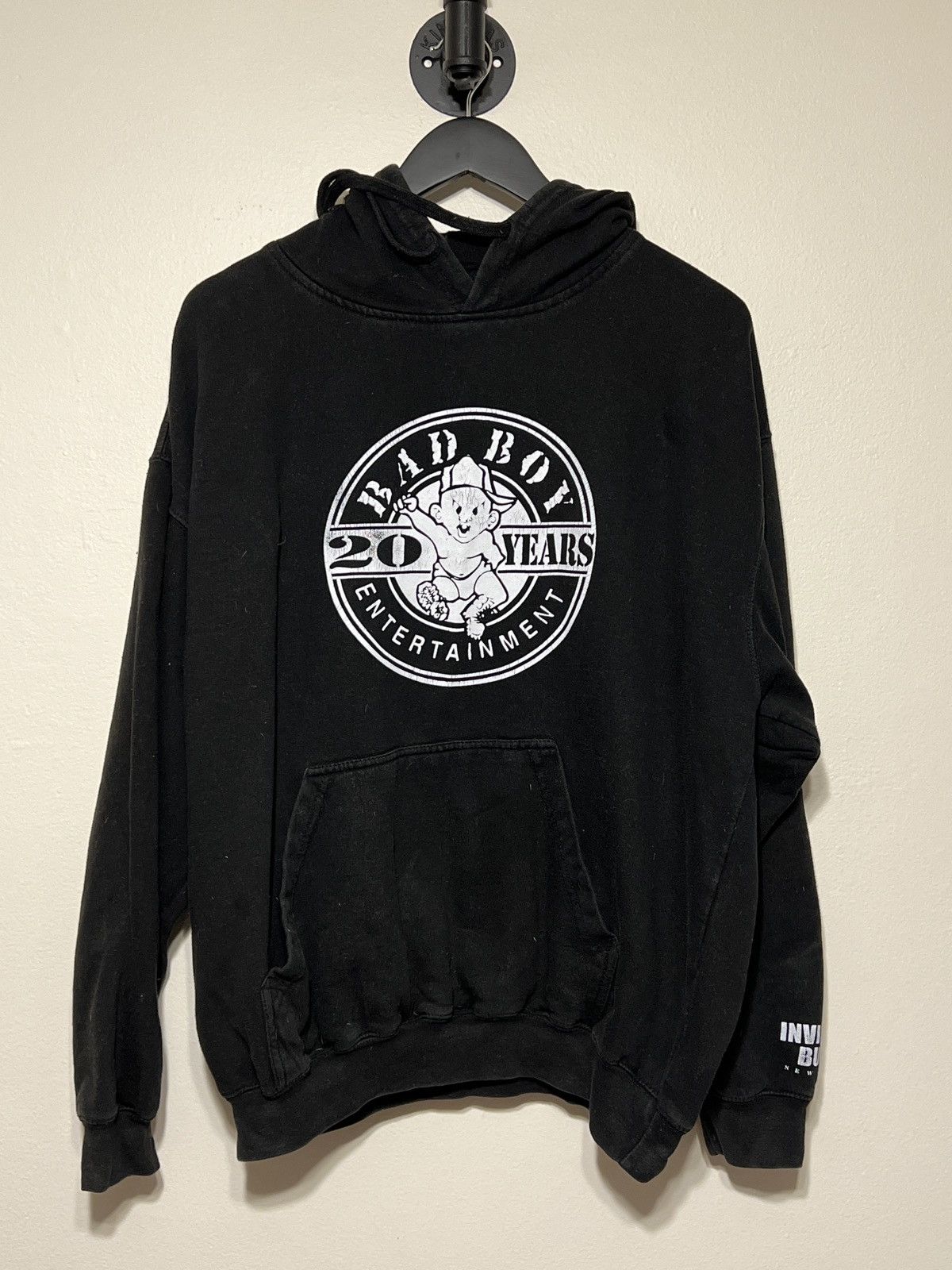 Rap Tees × Streetwear Invisible Bully x Bad Boy Ent. 20 Years Hoodie ...