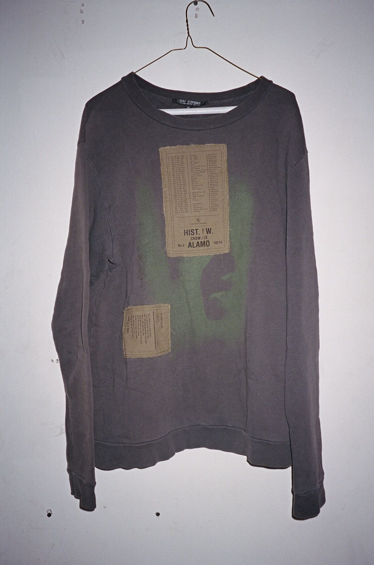 Raf Simons Raf Simons History Of My world ALAMO POLTERGEIST | Grailed