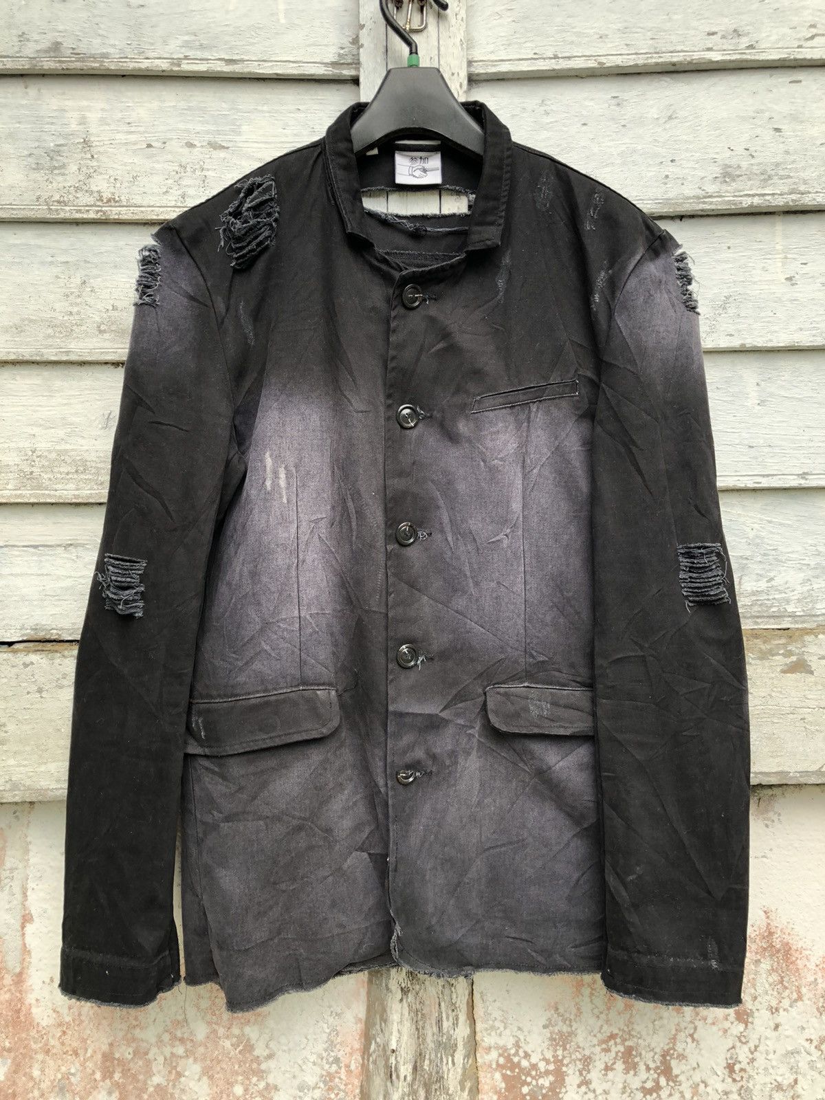 Drop Dead × Drop Dead Clothing × Streetwear Rare Destroyed Distressed ...