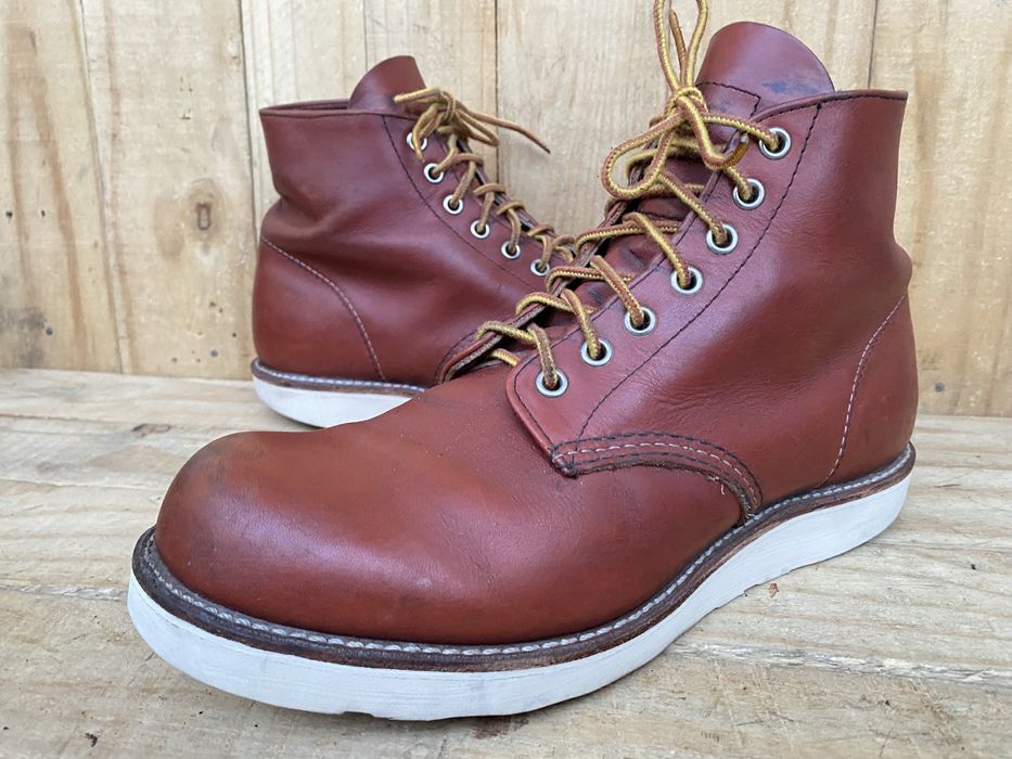 Red Wing RED WING 8166 Classic Round Toe Leather Boot | Grailed